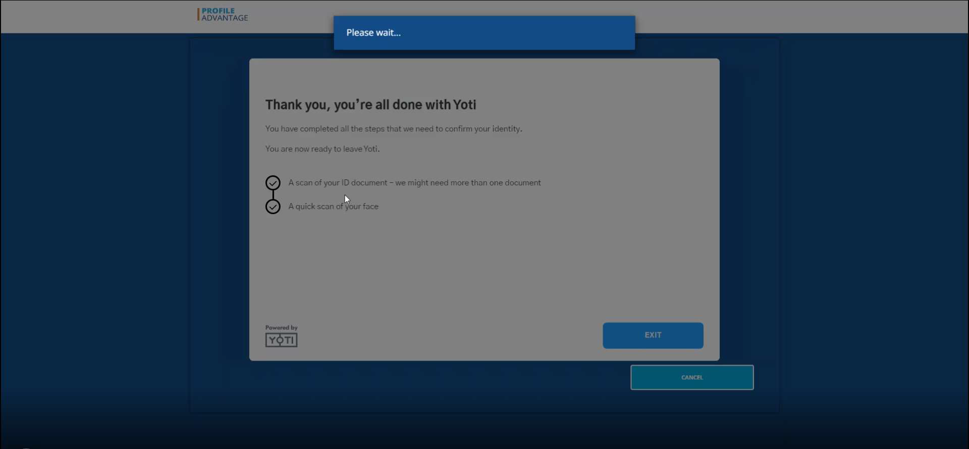 ServiceConnect - What happens after I complete the Digital ID Process?