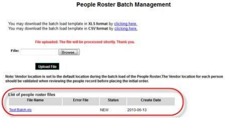 ServiceConnect - XtdForce - Batch Instruction Guide