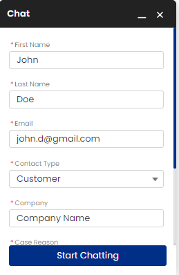 ServiceConnect - How to Chat with an Expert through ServiceConnect?
