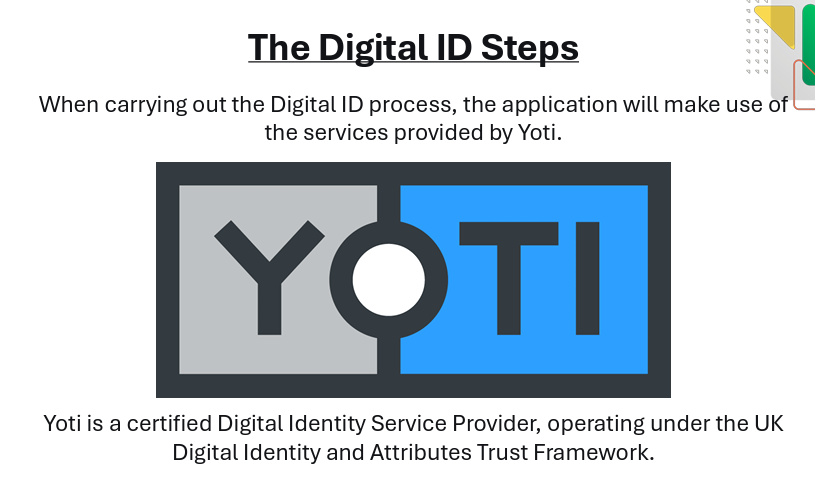 ServiceConnect - KYP Digital ID Process - DBS Checks