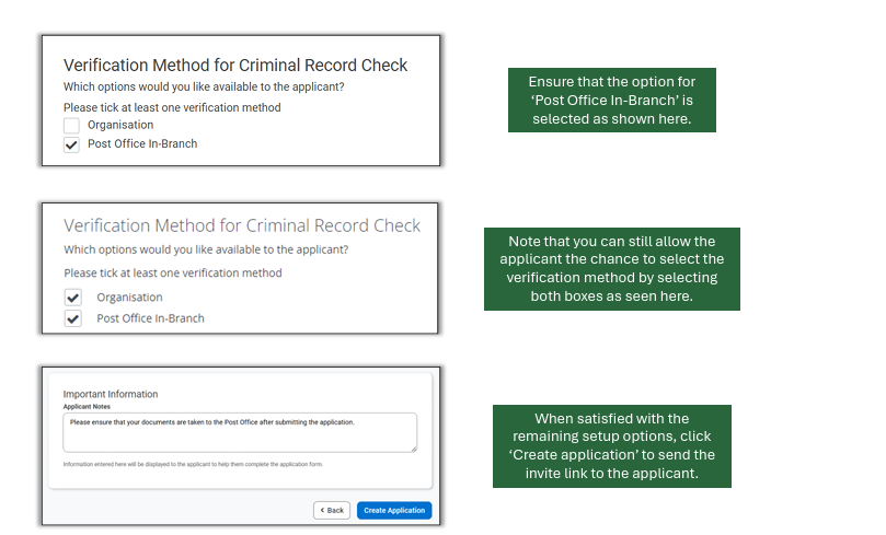 ServiceConnect - KYP - Post Office Verification Process