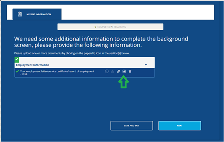 ServiceConnect - How do I resolve a Missing Information Request?