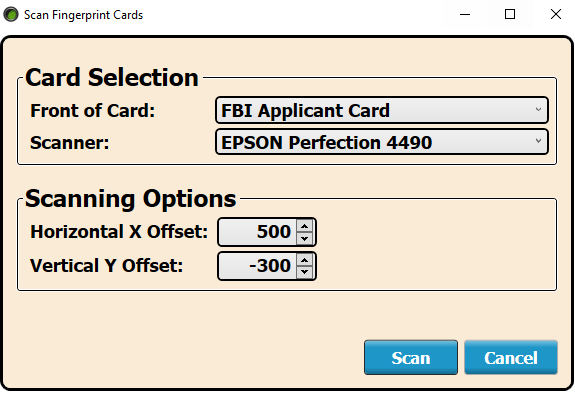 ServiceConnect - PrintScant - Card Scanning