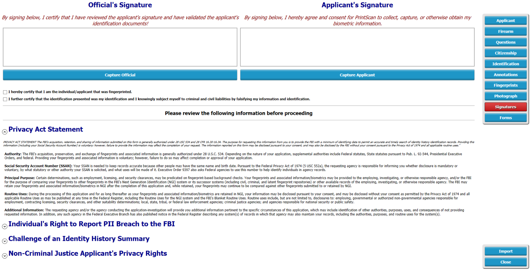 ServiceConnect - PrintScant - ATF Forms