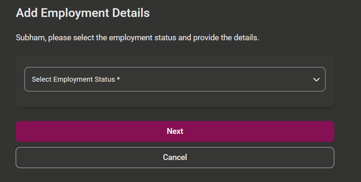 ServiceConnect - How do I enter Employment into my Profile?