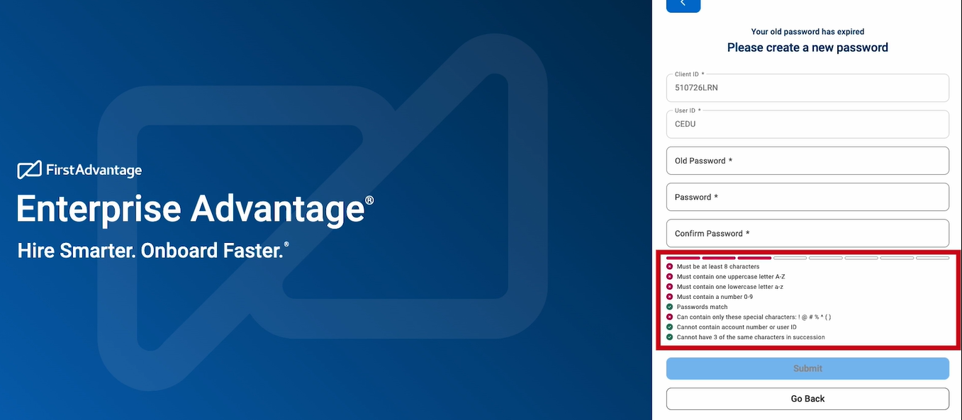 ServiceConnect - How do I log into Enterprise Advantage?